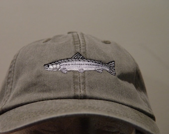 RAINBOW TROUT Fish Hat One Embroidered Men Women Wildlife - Etsy