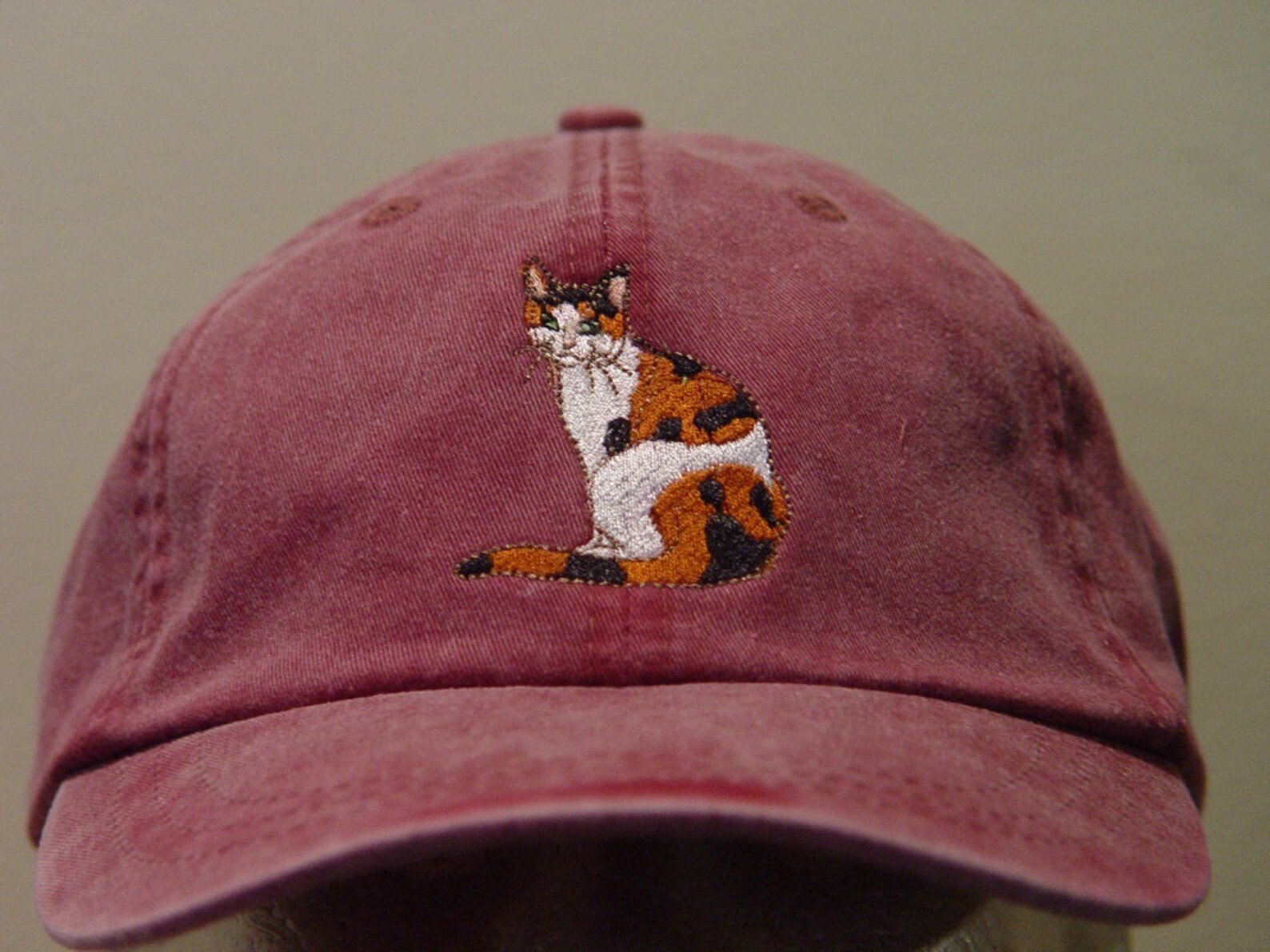 CALICO CAT HAT One Embroidered Men Women Baseball Cotton Cap - Etsy