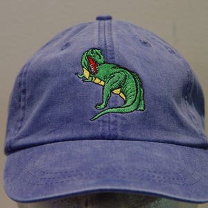 TYRANNOSAURUS T REX Dinosaur Embroidered Predator Adult Men Women Cap ...
