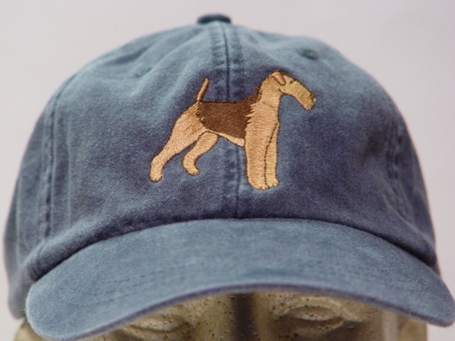 AIREDALE TERRIER DOG Hat One Embroidered Men Women Baseball - Etsy