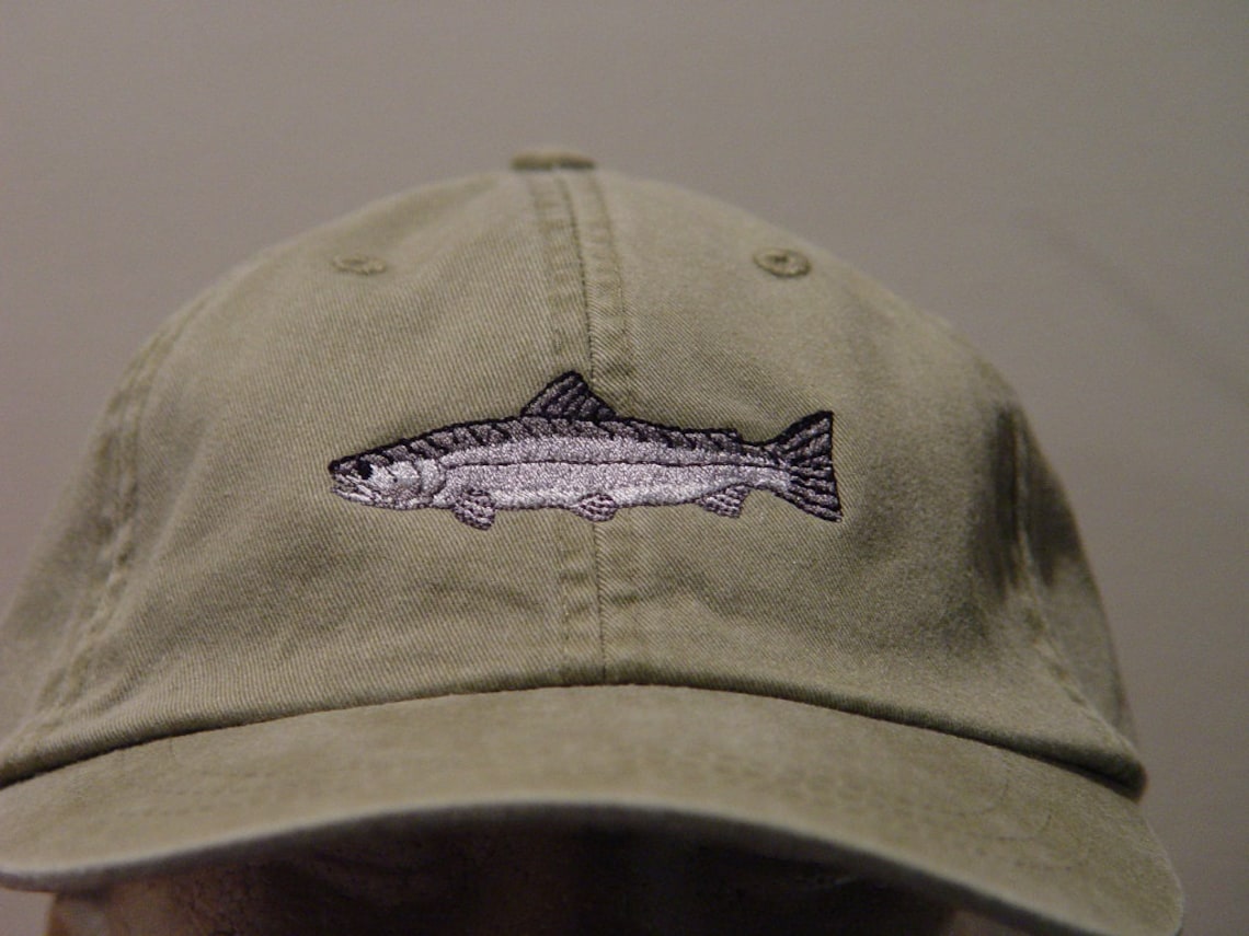 STEELHEAD TROUT Fish Hat One Embroidered Men Women Wildlife | Etsy