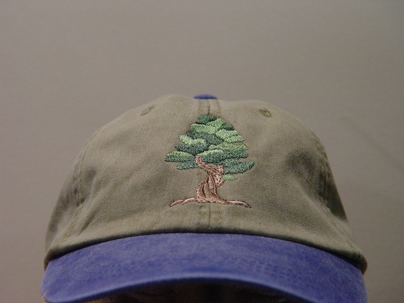 BONSAI ORNAMENTAL TREE Hat - Embroidered Men Women Wildlife Cap - Price ...