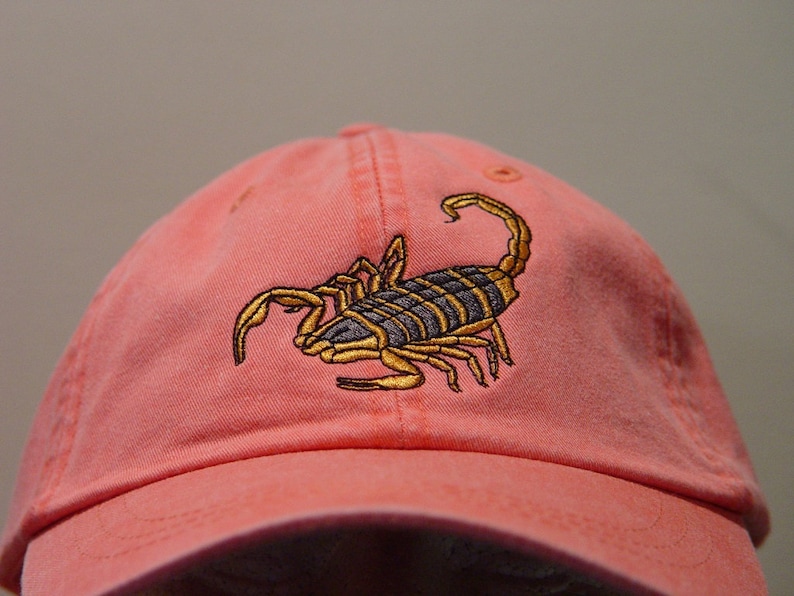 SCORPION WILDLIFE Hat - Embroidered Men Women Arachnid Gift Cap - Price ...
