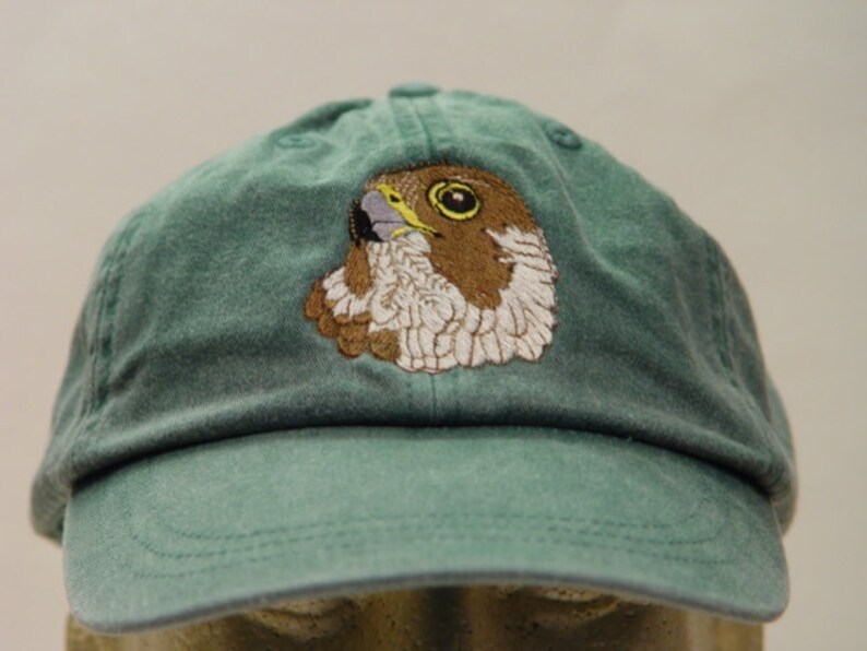 PEREGRINE FALCON Bird Hat Embroidered Men Women Wildlife Cap | Etsy