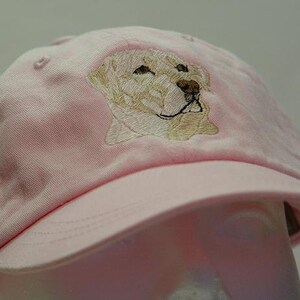 Yellow Labrador Retriever Dog Hat - One Embroidered Men Women Cap ...