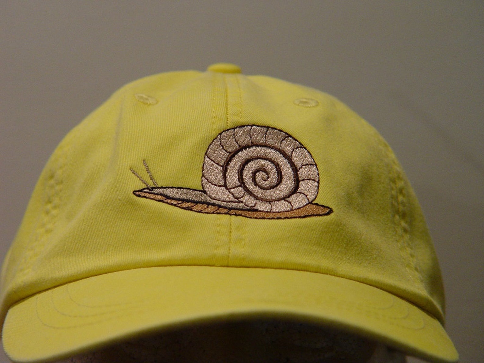 SNAIL HAT One Embroidered Men Women Wildlife Baseball Gift | Etsy