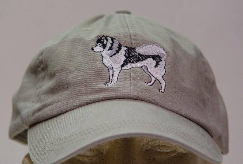 SIBERIAN HUSKY DOG Hat - One Embroidered Men Women Baseball Cap - Price ...