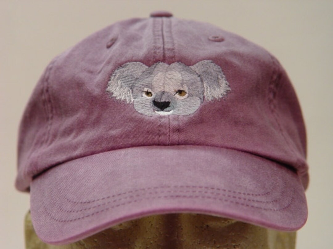 KOALA HAT - One Embroidered Men Women Wildlife Baseball Gift Cap ...