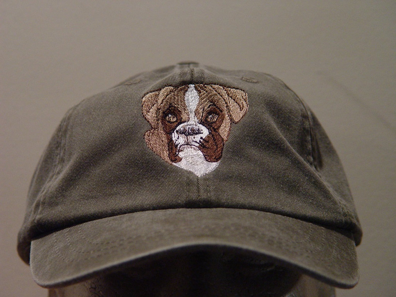 BOXER DOG Hat One Embroidered Men Women Mom Dad Baseball Cap - Etsy