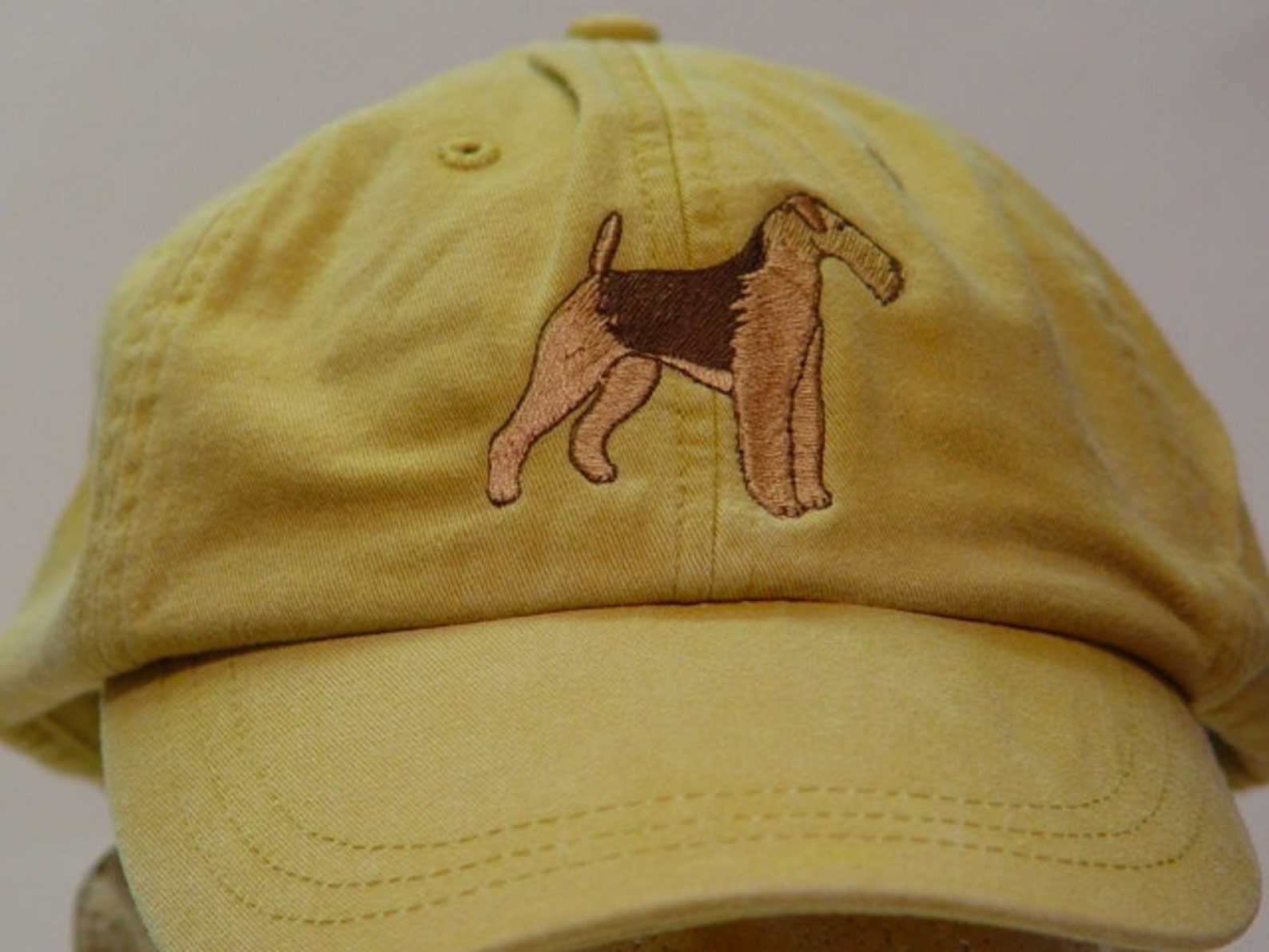 AIREDALE TERRIER DOG Hat One Embroidered Men Women Baseball - Etsy