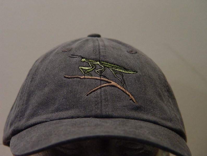 Praying Mantis Insect Hat One Embroidered Women Men Wildlife | Etsy