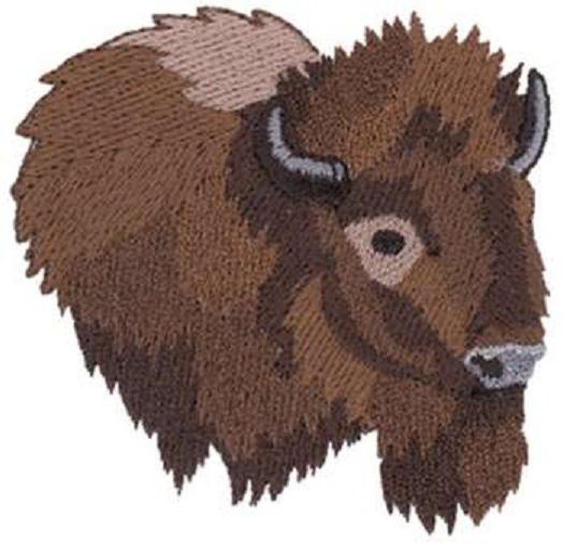 BUFFALO HAT Embroidered Bison Men Women Wildlife Baseball | Etsy