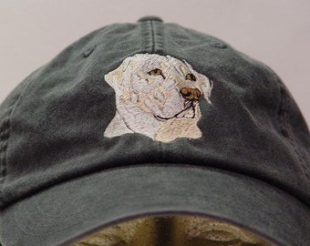 Yellow Labrador Retriever Dog Hat One Embroidered Men Women - Etsy
