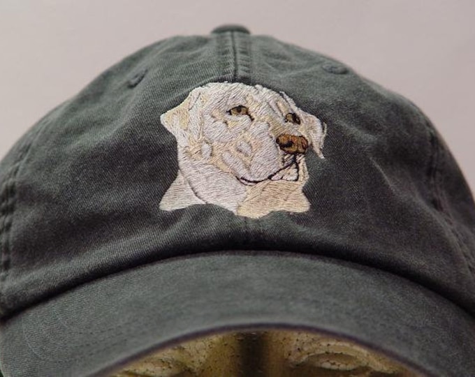 Yellow Labrador Retriever Dog Hat One Embroidered Men Women - Etsy