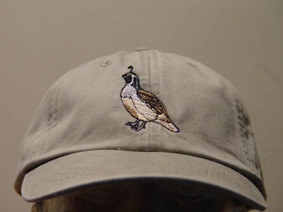 VALLEY QUAIL Bird Hat One Embroidered Men Women Wildlife Cap - Etsy