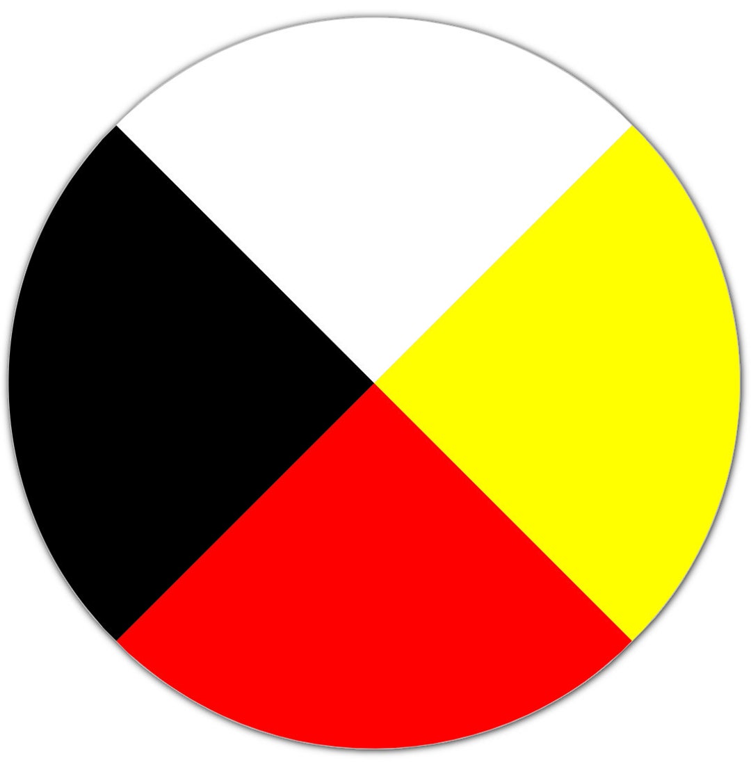 Indigenous Medicine Wheel Ojibwe Digital SVG File - Scalable to Any ...