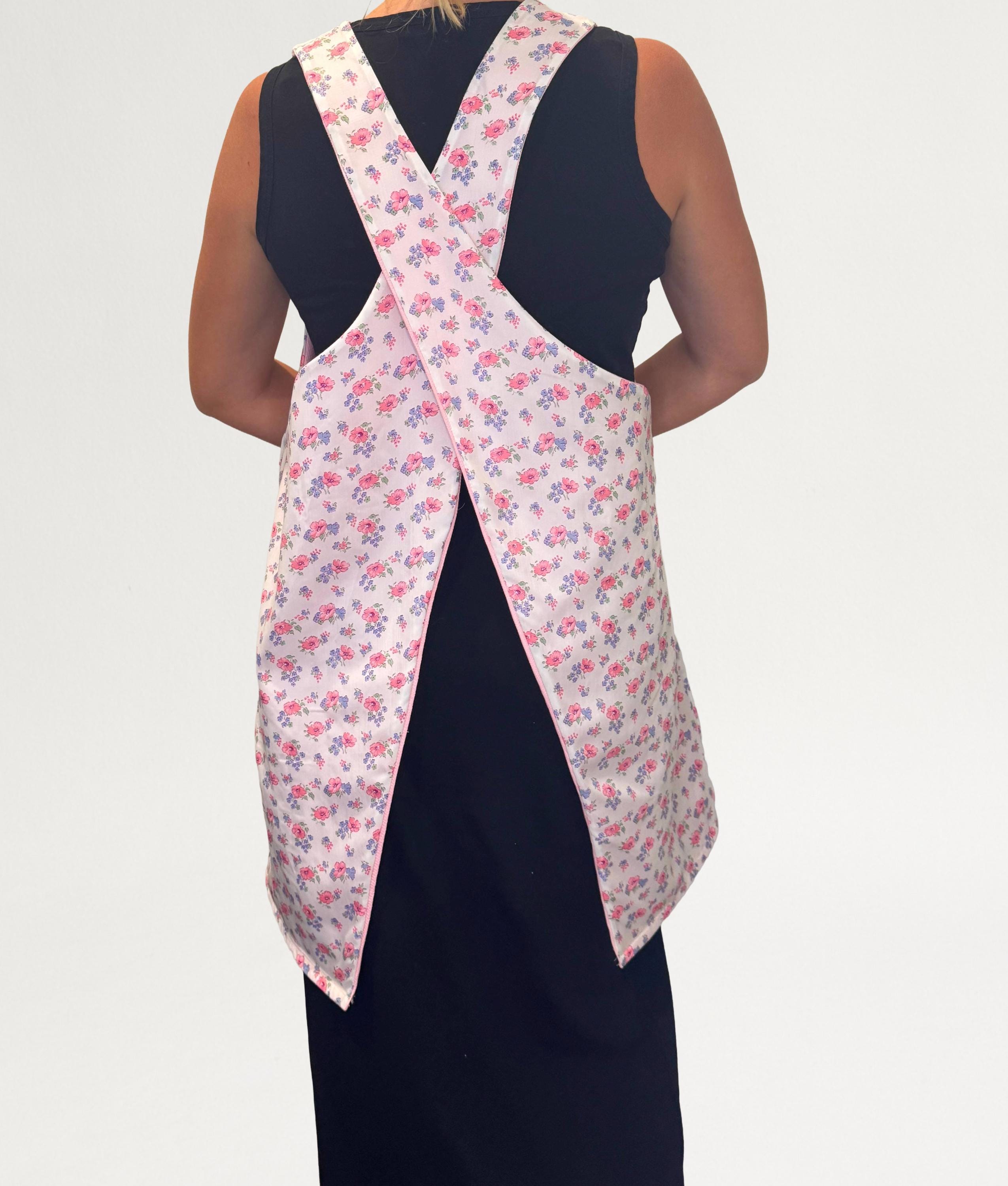 Adults Cross Back Apron Sewing Pattern: Beginner-friendly DIY Project ...