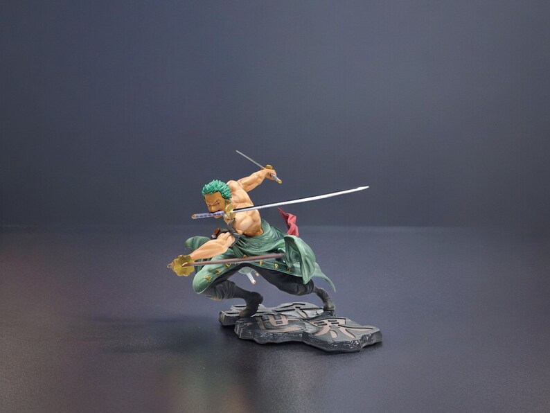 Zoro, One Piece Anime Inspired Miniature, One Piece, Sanji, Luffy, Nico ...