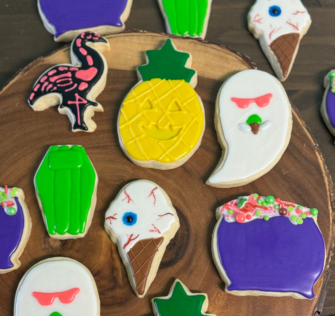 Decorated Summerween Sugar Cookies - Etsy