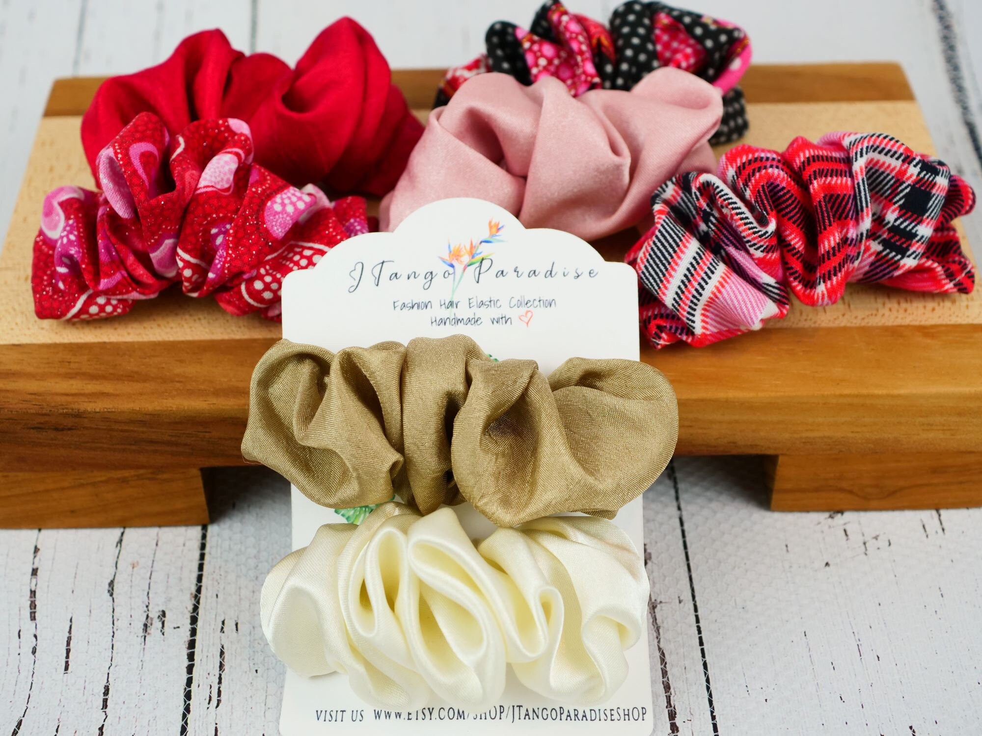 Set of 2 Scrunchie French Barrette/hair Clips | Etsy