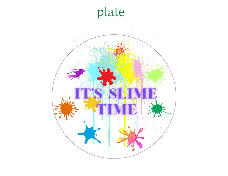 It's Slime Time! Digital Editable Slime Party Bundle - Etsy