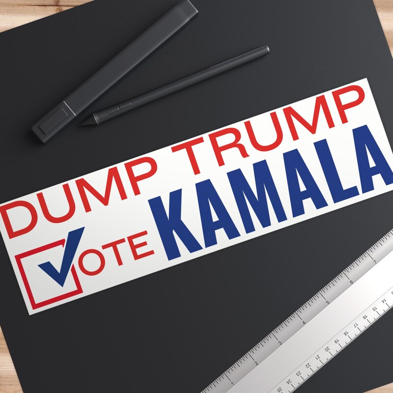 Dump Trump Bumper Sticker - Etsy