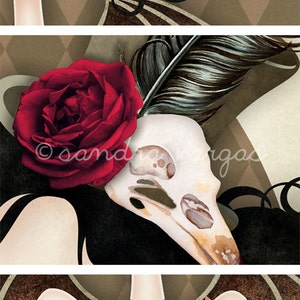 Countess Nocturne 8 X 10 Vampire, Mina, Art Print by Sandra Vargas - Etsy