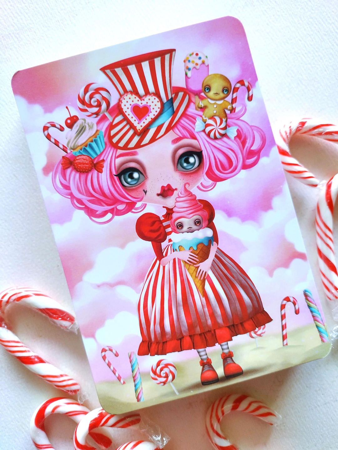 Pippa in Candyland Limited Edition Postcard Postcrossing Snail Mail ...