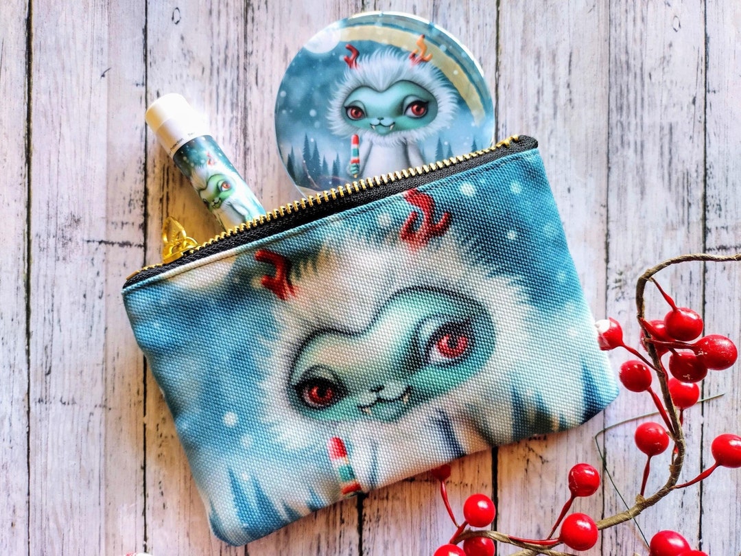 Yeti Monster Unisex Gift Set, Cosmetic Pouch, Makeup Bag, Zipper Pouch ...