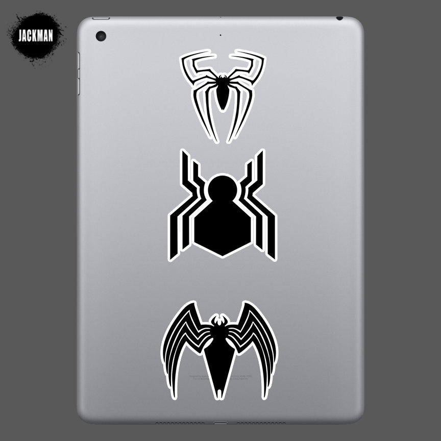 Spiders Logo Sticker Template, Digital Print, Printable, Svg, Png, Psd ...