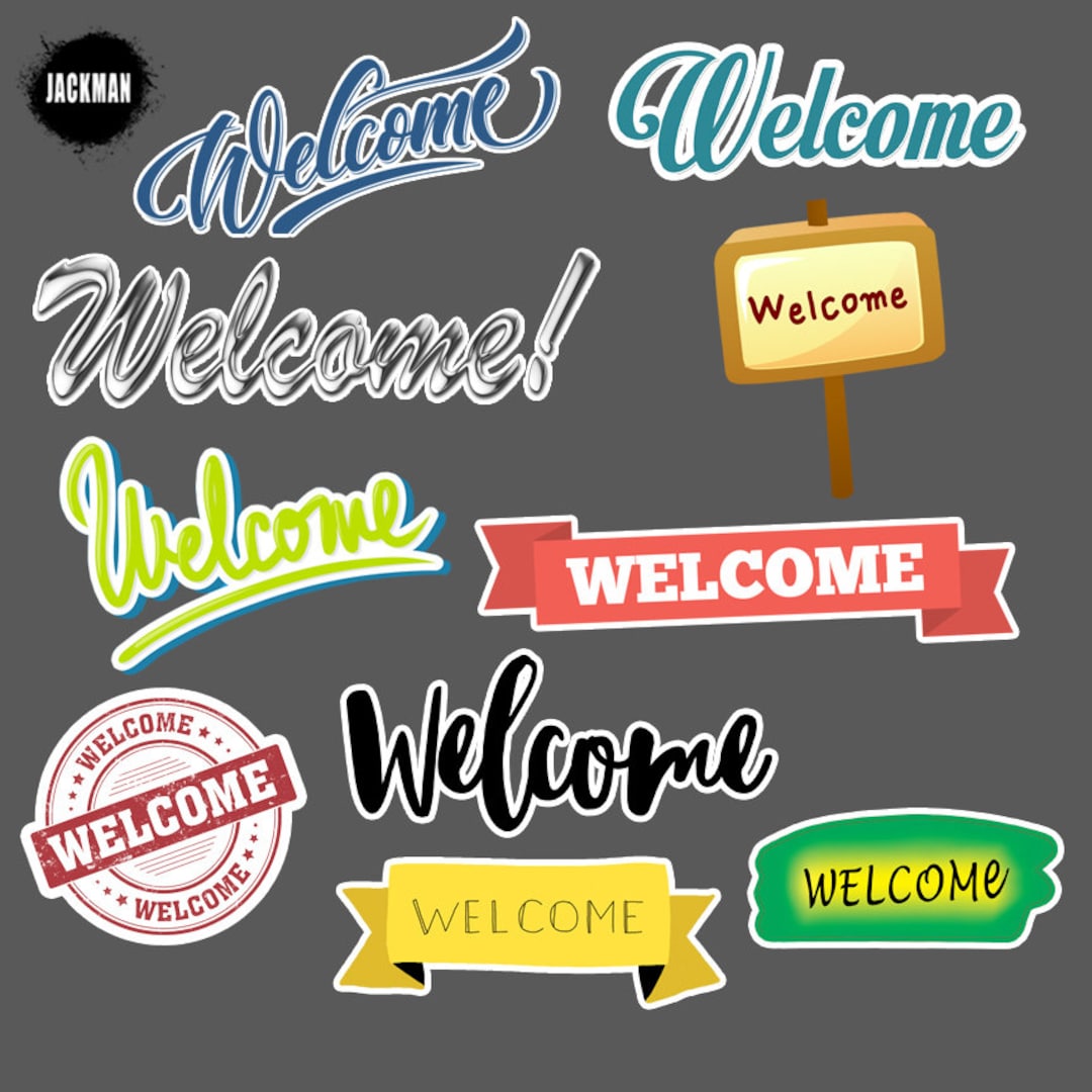 Your Welcome Greetings Design Digital Template, Printable, Digital ...