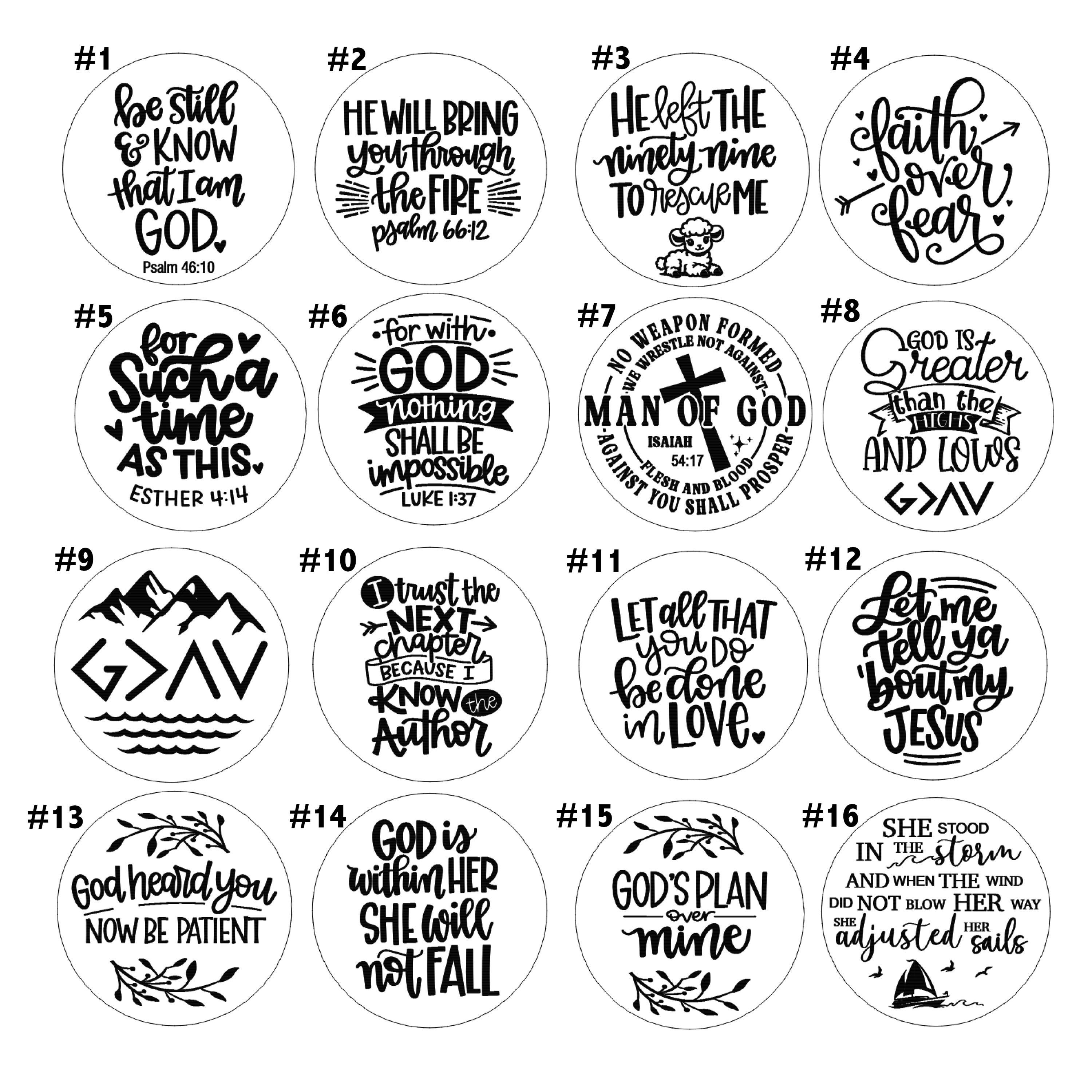 Christian Magnets - Bible Verses - Single or Bulk - Etsy