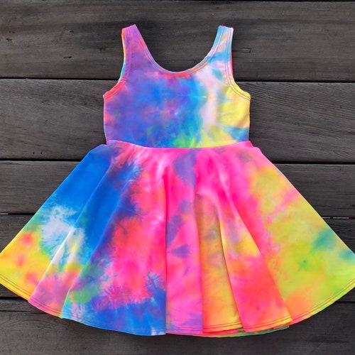Rainbow Heart Dress Twirly Dress Full Circle Skirt Buttery - Etsy