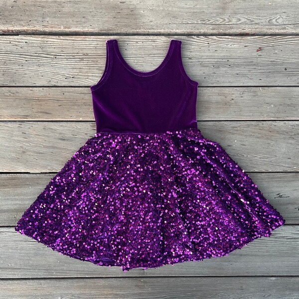 Purple Party Dress - Etsy