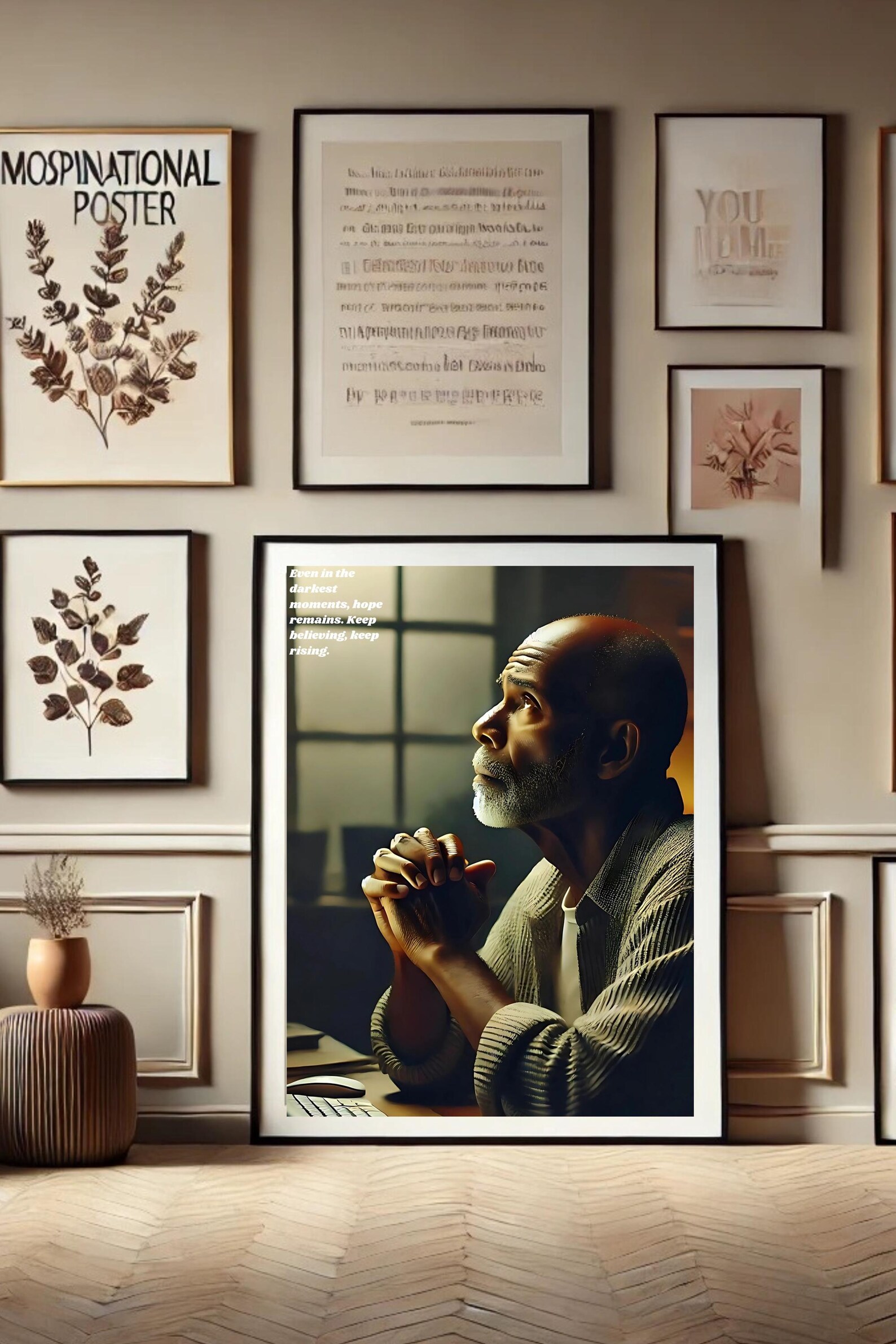 Hope at the Horizon: Inspirational Digital Art - Etsy