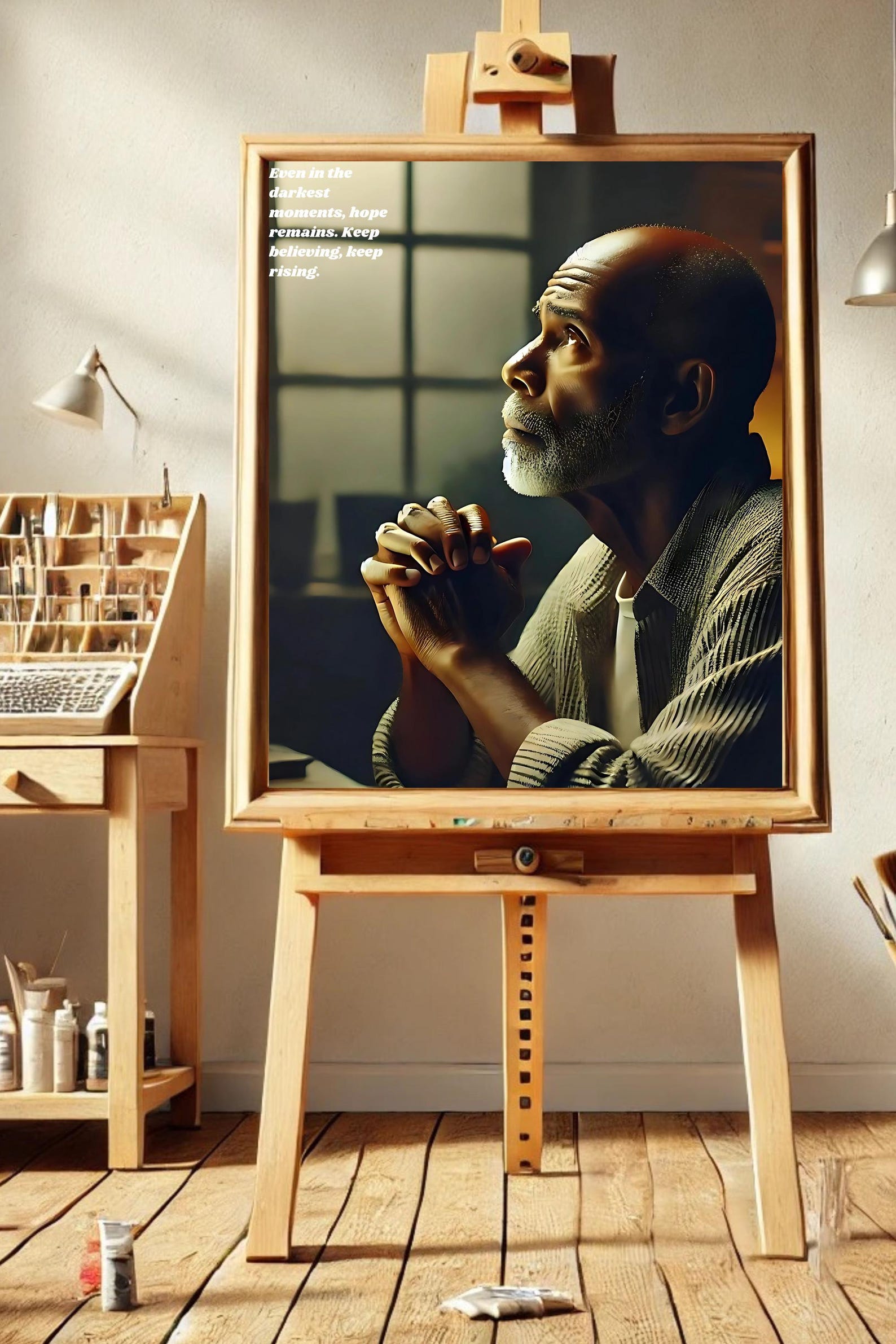 Hope at the Horizon: Inspirational Digital Art - Etsy