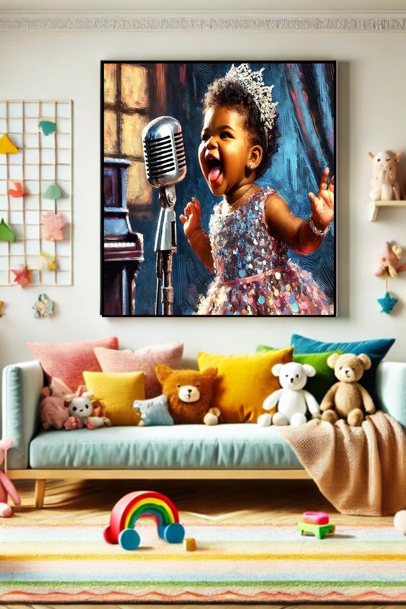 Baby Diva: Fourth in Bebop Babies, Infant Diva in Tiara and Sequins at ...