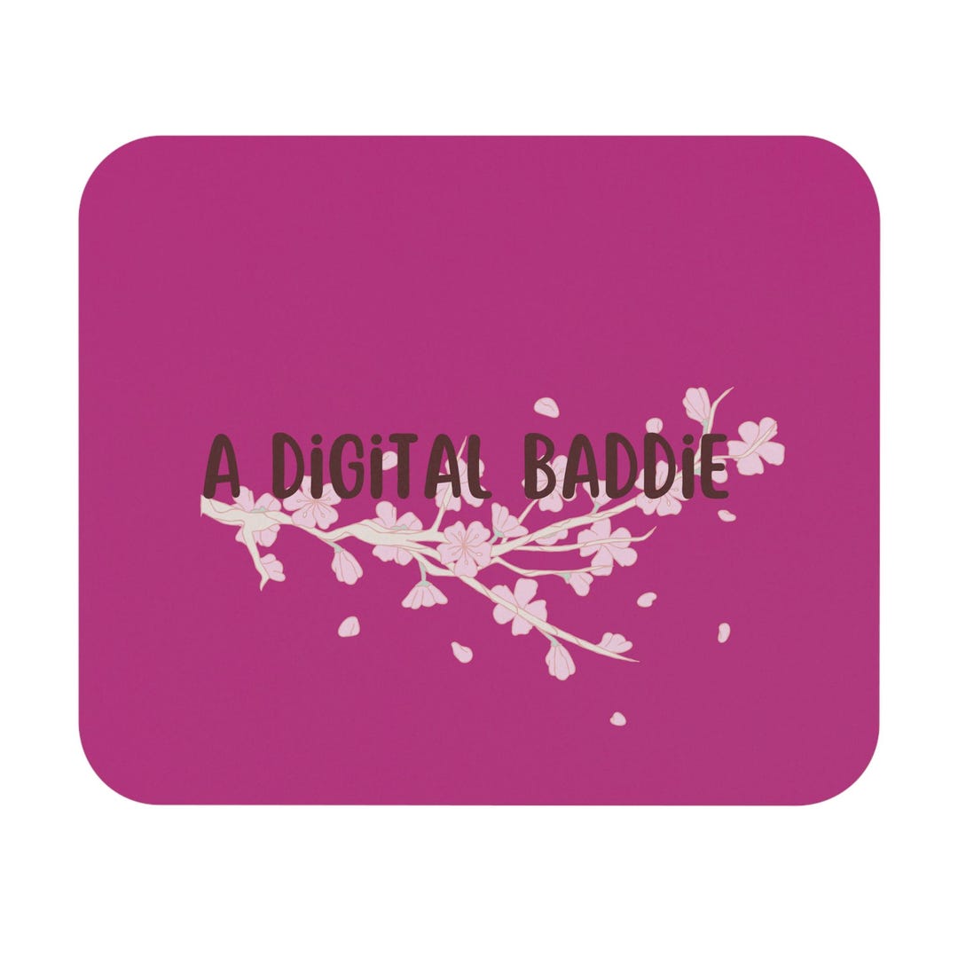 A Digital Baddie Mouse Pad - Etsy