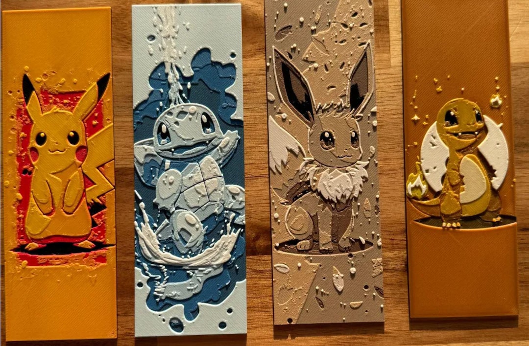 3d Print Bookmarks - Etsy
