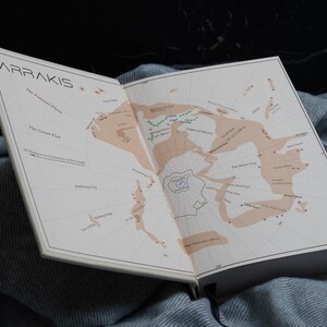 Dune Custom Rebind Hardcover Rare Book Laser Engraved Hardwood by Frank ...
