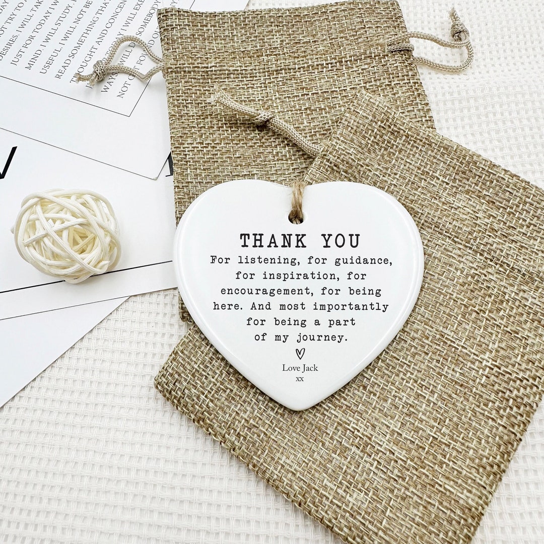 Gift for Classmates, Thank You Keepsake, Leaving Gift, Personalized ...