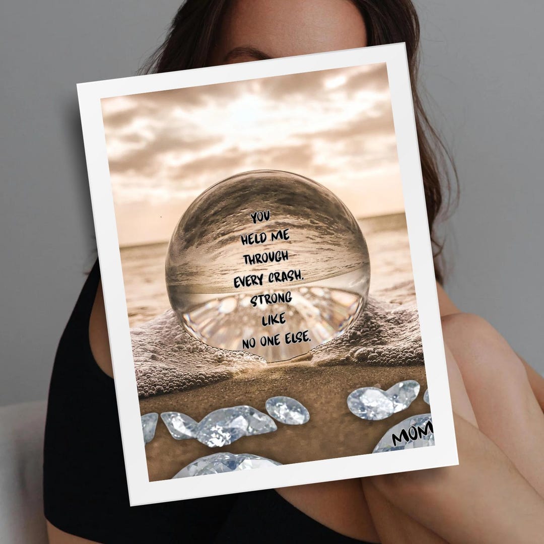 Unique Mothers Day Poem to Mom | Digital Mothers Day Gift | Printable ...