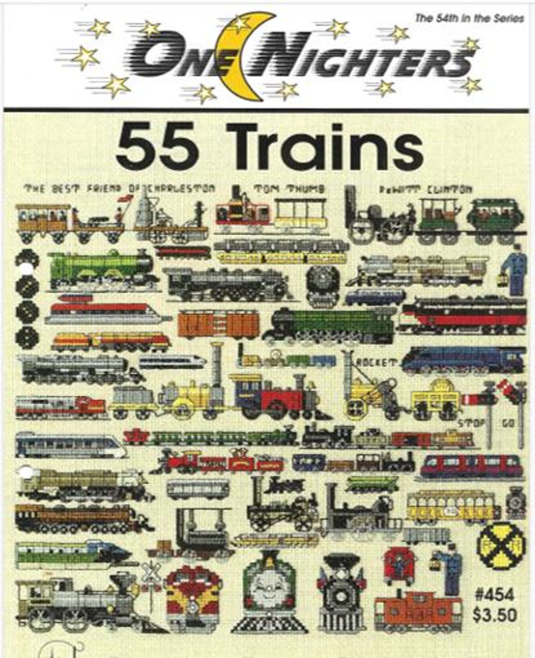 55 Train Patterns for Knitting/crochet/applique | Train Options ...