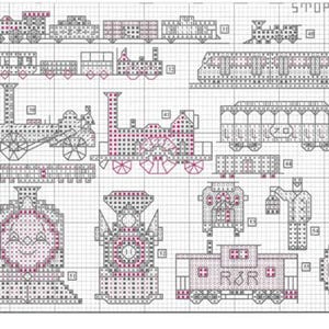 55 Vintage Train Knitting/crochet Patterns (PDF Download) - Etsy