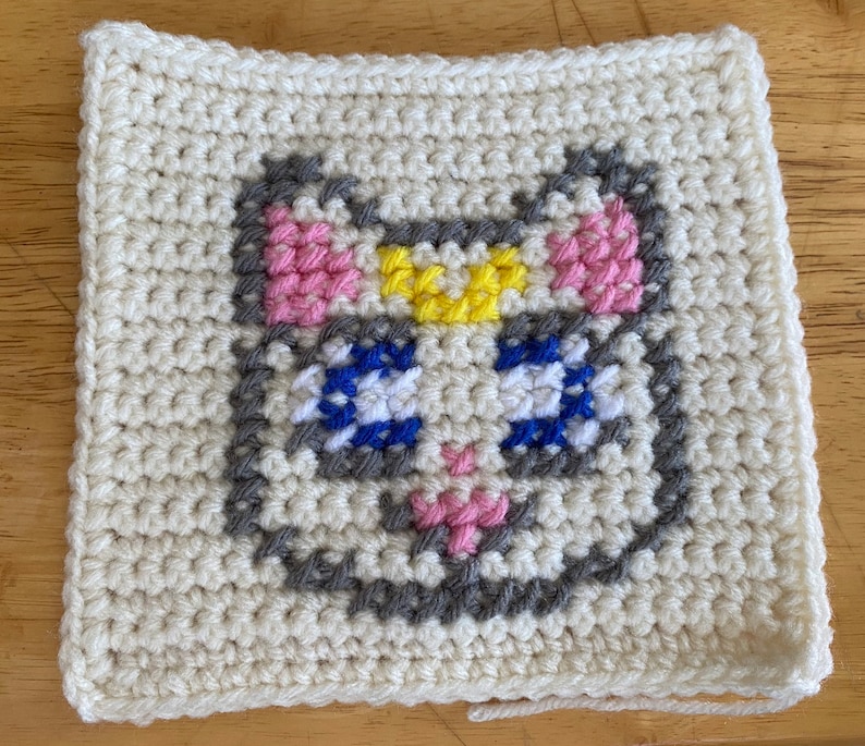 Sailor Moon Crochet Blanket Pattern - Etsy