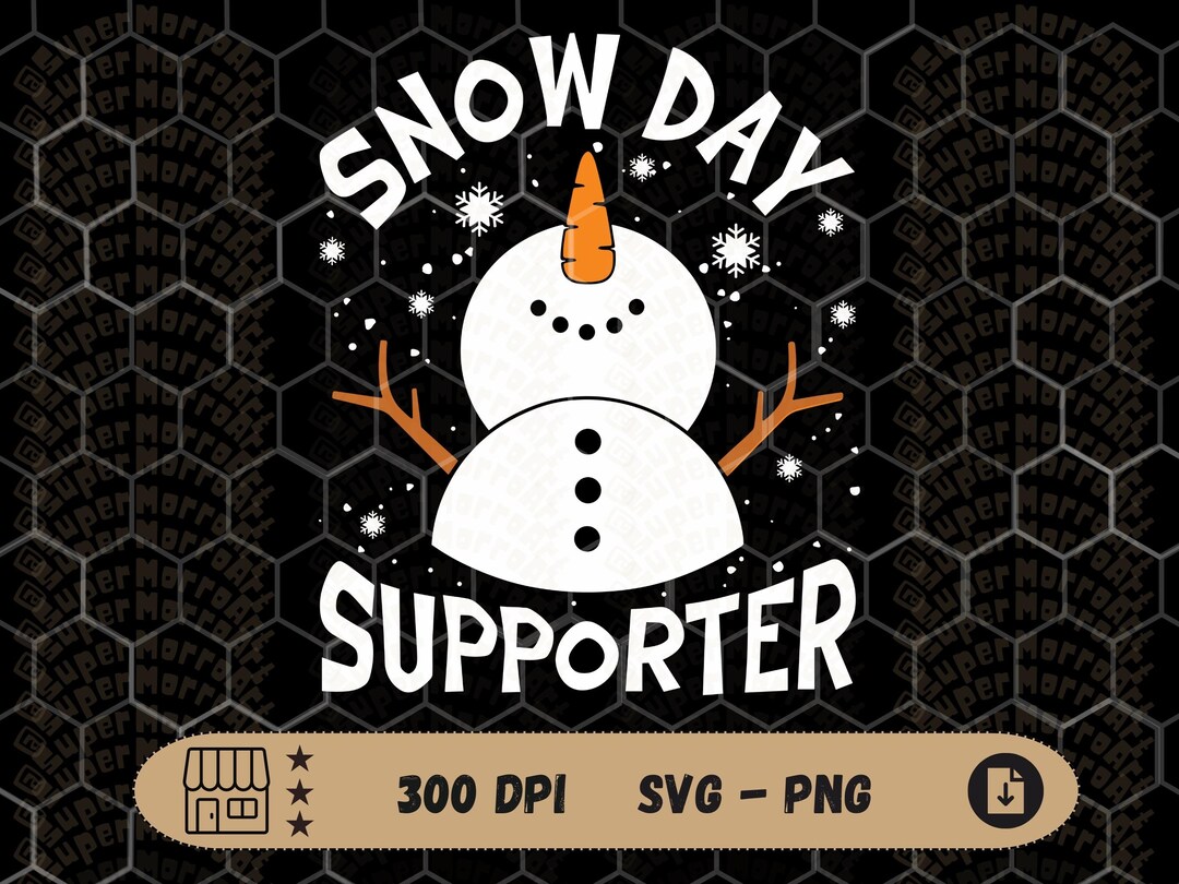 Snow Day Supporter Png Svg Snowflake Funny Teacher Christmas Pajamas - Etsy