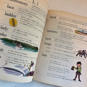 The New Color Picture Dictionary for Children 1977 - Etsy