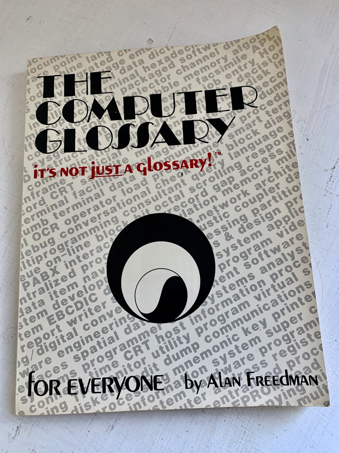 Vintage the Computer Glossary for Everyone by Alan Freedman 1983 - Etsy