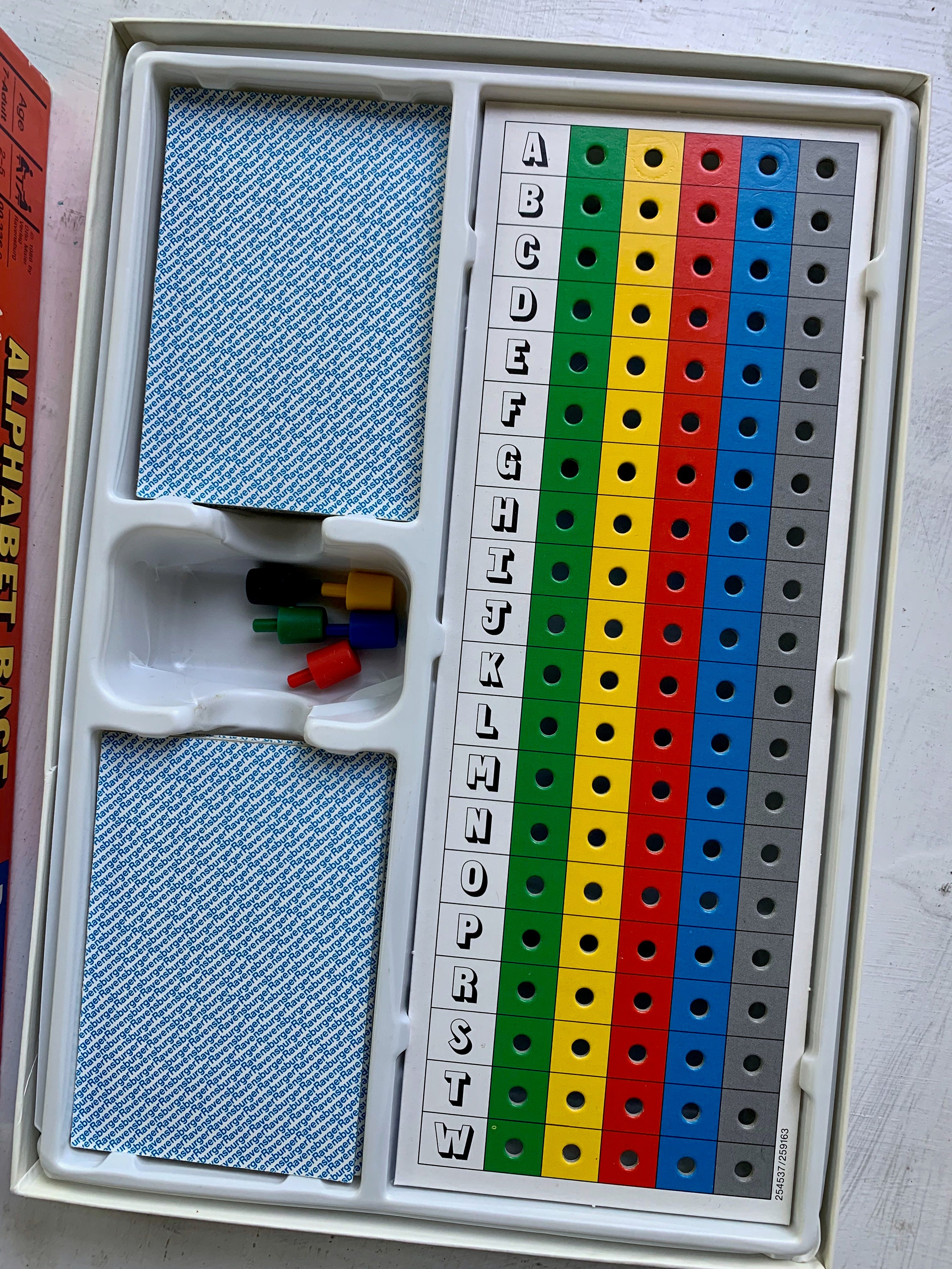 Vintage Alphabet Race Game Ravensburger - Etsy