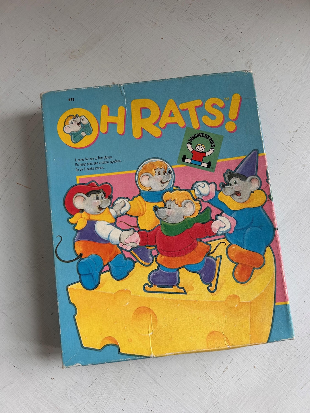 Vintage Discovery Toys Oh Rats Game - Etsy